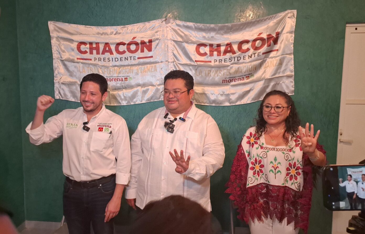 José Luis Chacón y Renán Sánchez Tajonar proclaman triunfo en Cozumel ...
